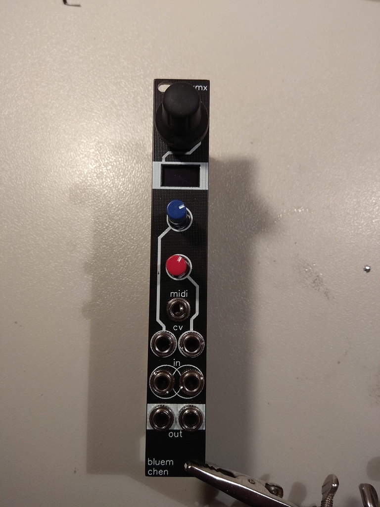 The kxmx_bluemchen - An open source, 4hp, Daisy based Eurorack module ...