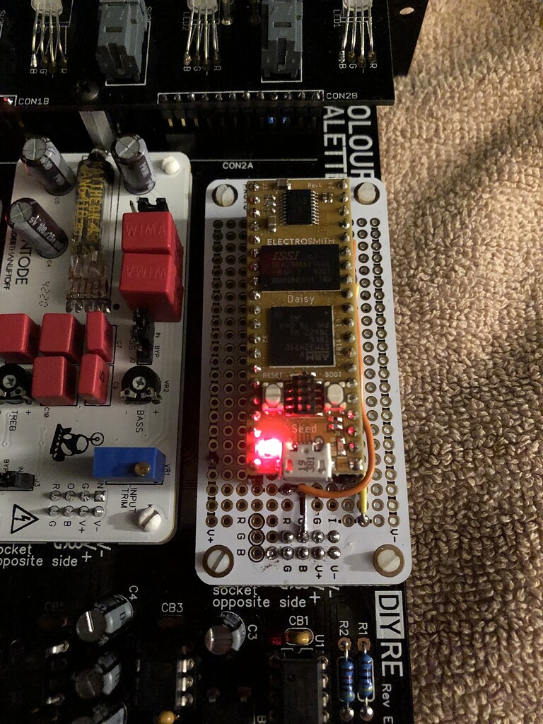 Daisy with DIYRE's Colour module format - Projects and Examples - Daisy ...