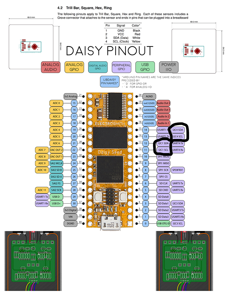 Connect Daisy Seed to Trill Sensor - Getting Started - Daisy Forums