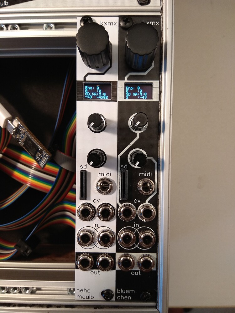 The kxmx_nehcmeulb - An inverted kxmx_bluemchen - Eurorack - Daisy Forums