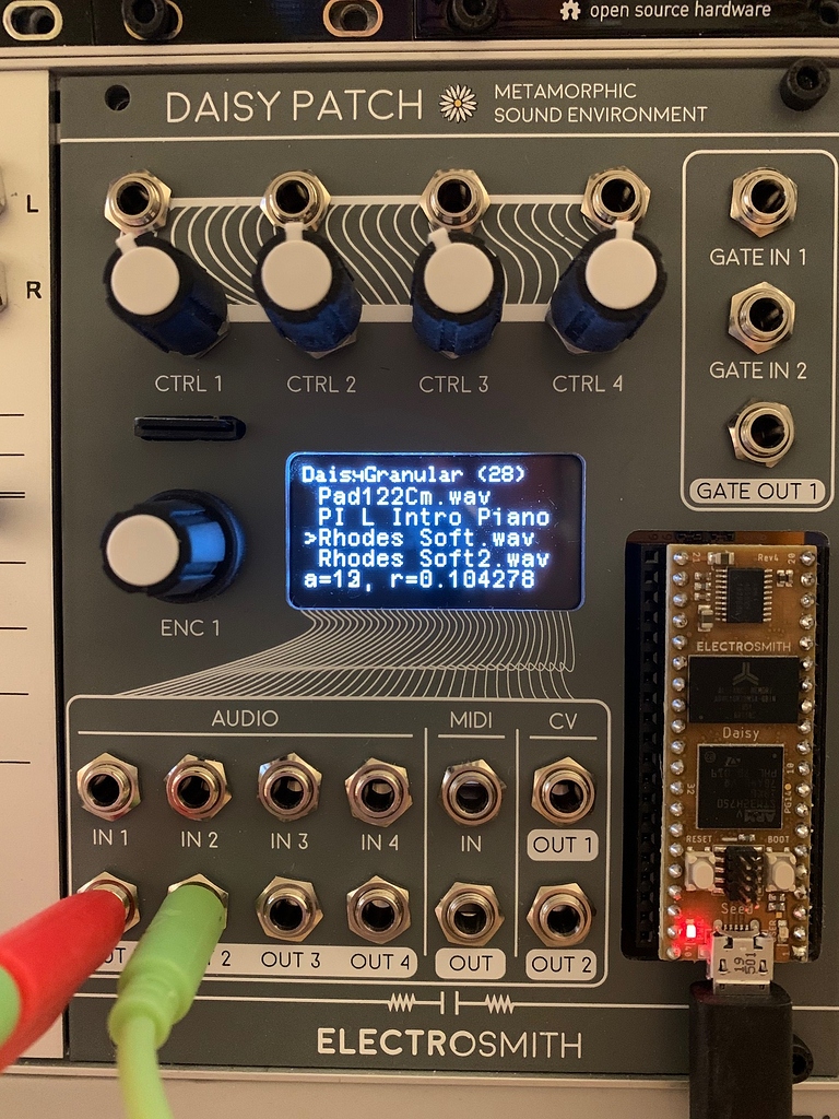 DaisyGranular - Projects and Examples - Daisy Forums