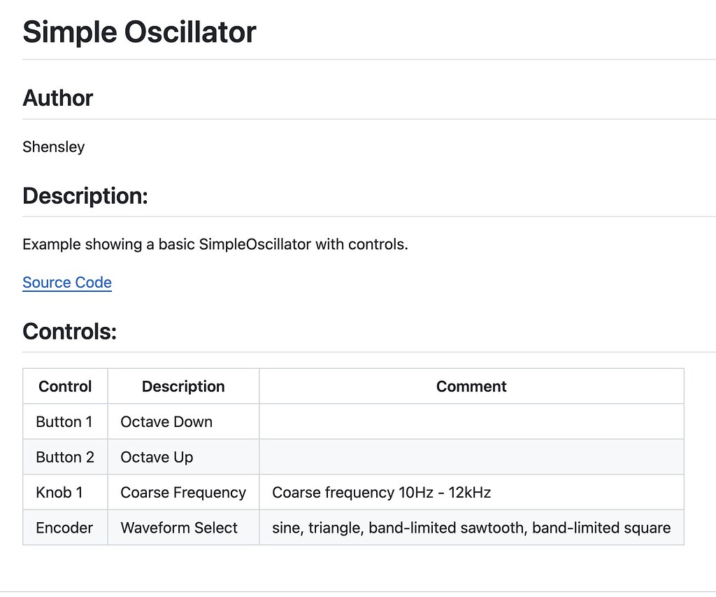 About Daisy Example Ctrl - Troubleshooting and Support - Daisy Forums